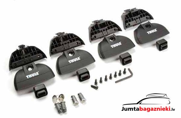Jumta Bagāžnieka atbalsta pēdas Thule Rapid Fixpoint XT Low 753 | Jumta ...